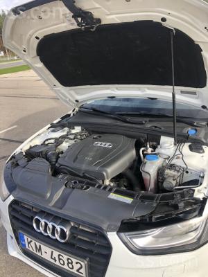 White Audi A4 2013 in Riga, with an engine capacity of 2.00 L and mileage of 196 thousand km for 9900 €, photo 11 on AUTOMOTO.COM.LV