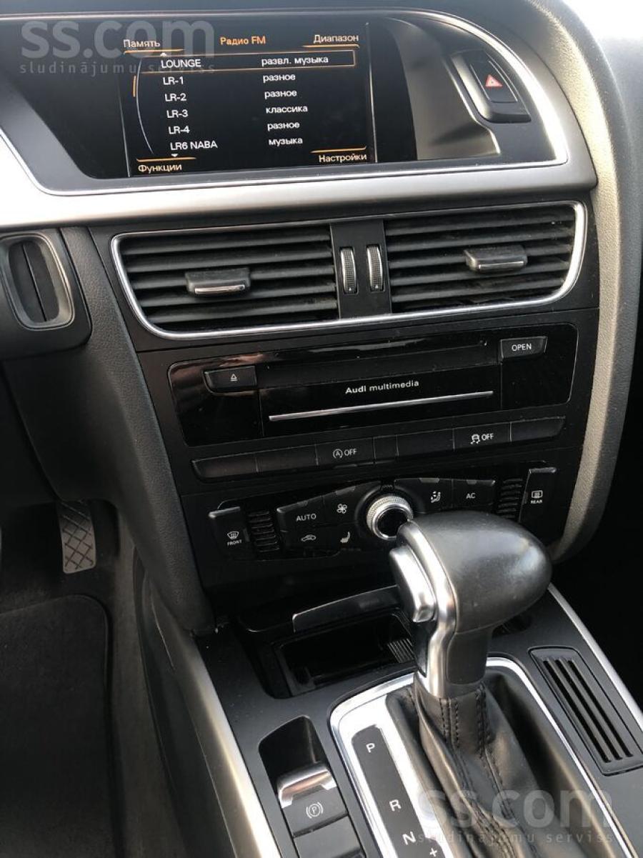 White Audi A4 2013 in Riga, with an engine capacity of 2.00 L and mileage of 196 thousand km for 9900 €, photo 15 on AUTOMOTO.COM.LV