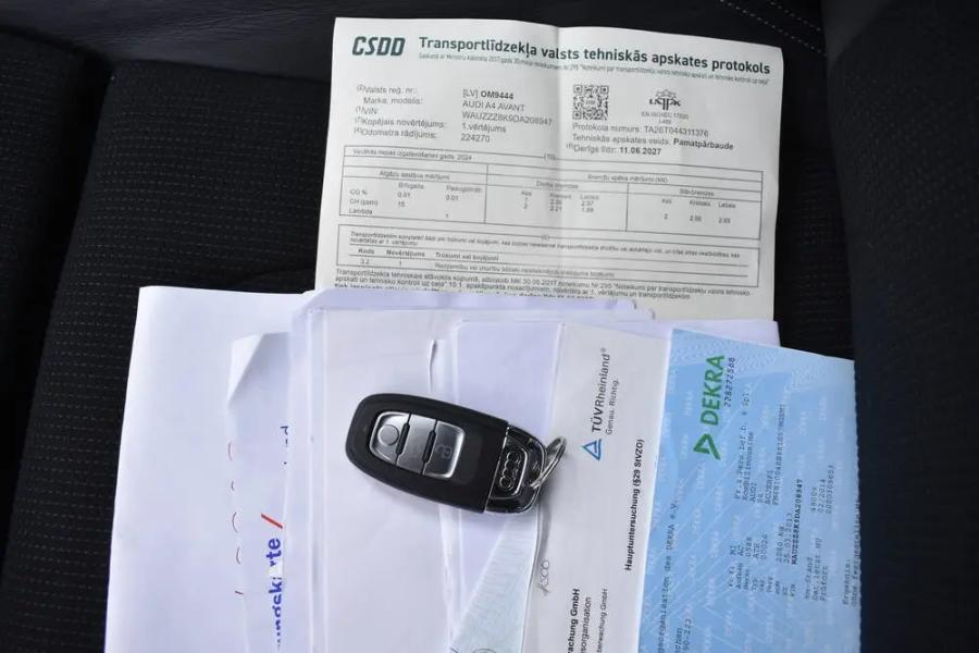Белый Ауди А4 2013 в Талси, объемом двигателя 1.80 л и пробегом 224 тыс. км за 8800 €, фото 23 на AUTOMOTO.COM.LV