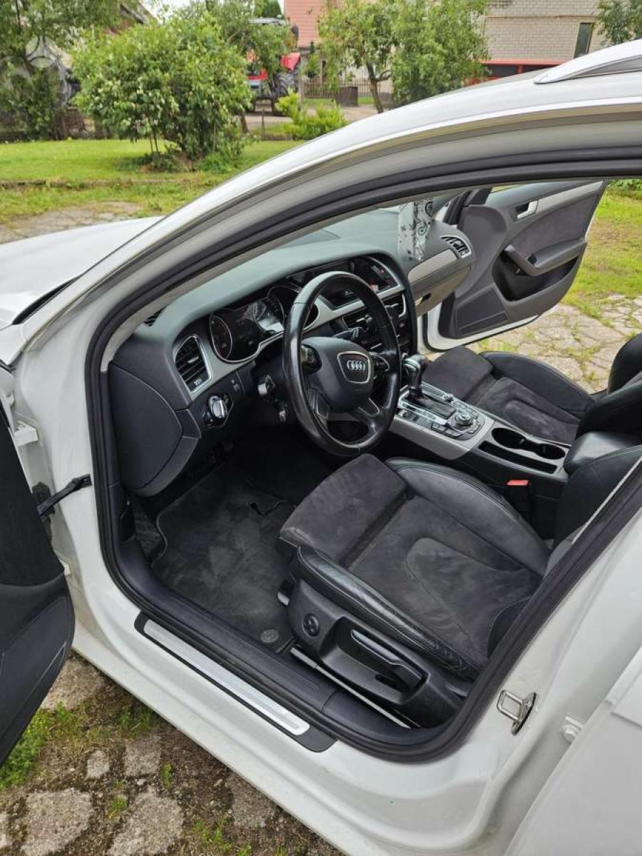 White Audi A4 2013 in Kaunas, with an engine capacity of 1.80 L and mileage of 290 thousand km for 5500 €, photo 13 on AUTOMOTO.COM.LV
