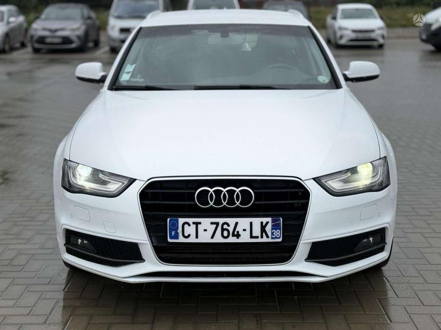 White Audi A4 2013 in Taurage, with an engine capacity of 1.97 L and mileage of 290 thousand km for 6950 €, photo 3 on AUTOMOTO.COM.LV