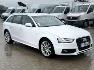 White Audi A4 2013 in Taurage, with an engine capacity of 1.97 L and mileage of 290 thousand km for 6950 €, photo 4 on AUTOMOTO.COM.LV