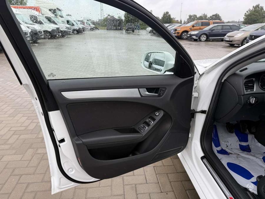 White Audi A4 2013 in Taurage, with an engine capacity of 1.97 L and mileage of 290 thousand km for 6950 €, photo 9 on AUTOMOTO.COM.LV