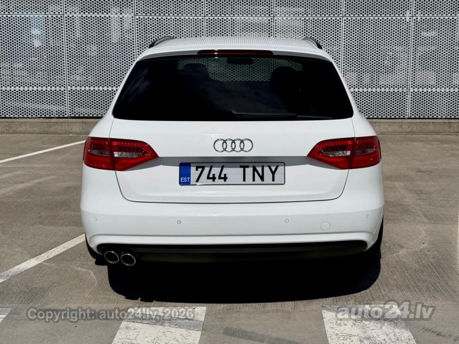 Balts Audi A4 2013 Tallina, ar dzinēja tilpumu 2.00 L un nobraukumu 299 tūkst. km par 7999 €, foto 5 vietnē AUTOMOTO.COM.LV