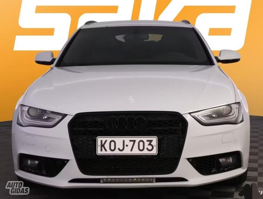 White Audi A4 2013 in Kaunas, with an engine capacity of 2.00 L and mileage of 346 thousand km for 7750 €, photo 3 on AUTOMOTO.COM.LV