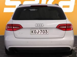White Audi A4 2013 in Kaunas, with an engine capacity of 2.00 L and mileage of 346 thousand km for 7750 €, photo 6 on AUTOMOTO.COM.LV