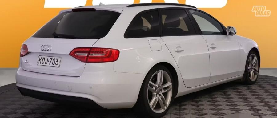 White Audi A4 2013 in Kaunas, with an engine capacity of 2.00 L and mileage of 346 thousand km for 7750 €, photo 7 on AUTOMOTO.COM.LV