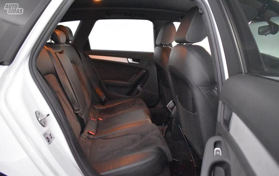 White Audi A4 2013 in Kaunas, with an engine capacity of 2.00 L and mileage of 346 thousand km for 7750 €, photo 9 on AUTOMOTO.COM.LV