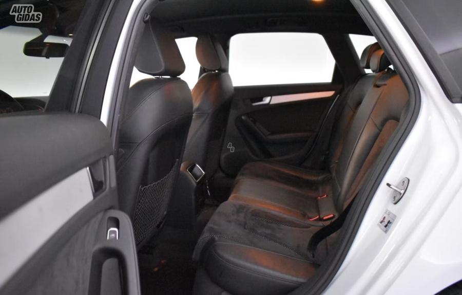 White Audi A4 2013 in Kaunas, with an engine capacity of 2.00 L and mileage of 346 thousand km for 7750 €, photo 10 on AUTOMOTO.COM.LV