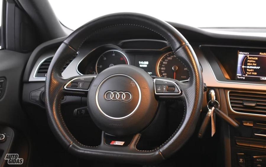 White Audi A4 2013 in Kaunas, with an engine capacity of 2.00 L and mileage of 346 thousand km for 7750 €, photo 17 on AUTOMOTO.COM.LV