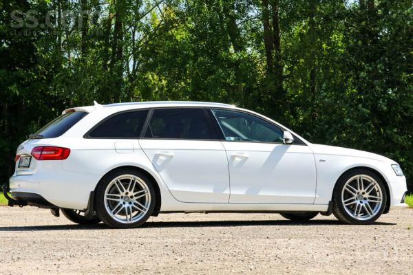 White Audi A4 2013 in Riga, with an engine capacity of 2.00 L and mileage of 354 thousand km for 7000 €, photo 3 on AUTOMOTO.COM.LV