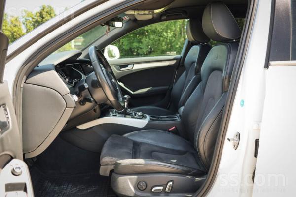 White Audi A4 2013 in Riga, with an engine capacity of 2.00 L and mileage of 354 thousand km for 7000 €, photo 4 on AUTOMOTO.COM.LV
