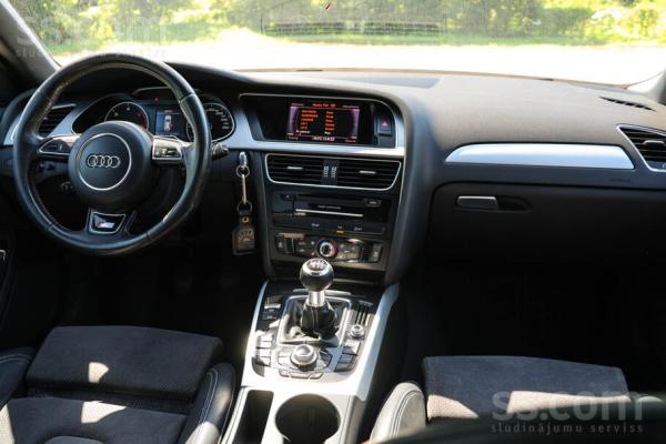 White Audi A4 2013 in Riga, with an engine capacity of 2.00 L and mileage of 354 thousand km for 7000 €, photo 8 on AUTOMOTO.COM.LV