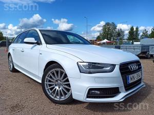 White Audi A4 2013 in Daugavpils, with an engine capacity of 2.00 L and mileage of 0 thousand km for 8350 €, photo 3 on AUTOMOTO.COM.LV