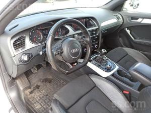 White Audi A4 2013 in Daugavpils, with an engine capacity of 2.00 L and mileage of 0 thousand km for 8350 €, photo 15 on AUTOMOTO.COM.LV