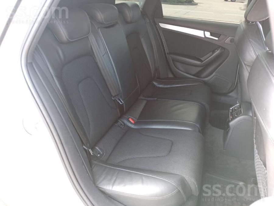 White Audi A4 2013 in Daugavpils, with an engine capacity of 2.00 L and mileage of 0 thousand km for 8350 €, photo 17 on AUTOMOTO.COM.LV