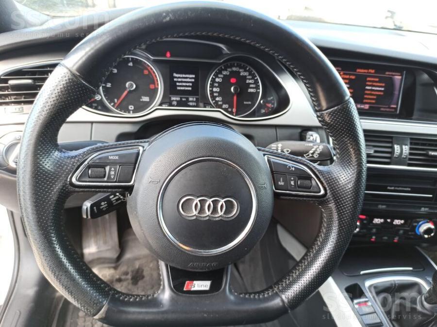 White Audi A4 2013 in Daugavpils, with an engine capacity of 2.00 L and mileage of 0 thousand km for 8350 €, photo 21 on AUTOMOTO.COM.LV