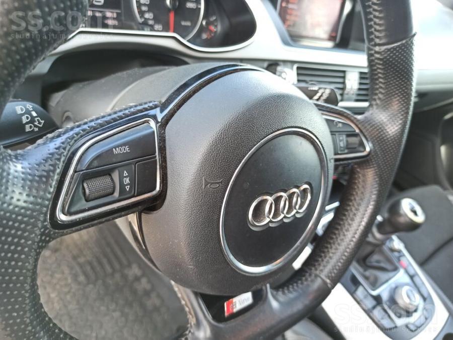 White Audi A4 2013 in Daugavpils, with an engine capacity of 2.00 L and mileage of 0 thousand km for 8350 €, photo 25 on AUTOMOTO.COM.LV