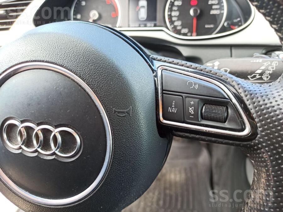White Audi A4 2013 in Daugavpils, with an engine capacity of 2.00 L and mileage of 0 thousand km for 8350 €, photo 26 on AUTOMOTO.COM.LV