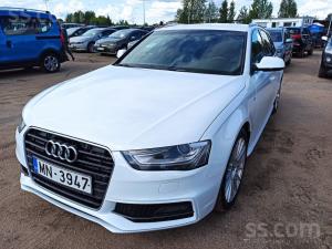 White Audi A4 2013 in Daugavpils, with an engine capacity of 2.00 L and mileage of 0 thousand km for 8350 €, photo 31 on AUTOMOTO.COM.LV