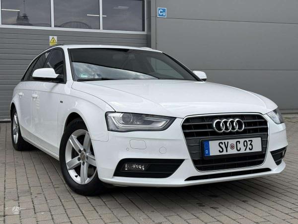 White Audi A4 2013 in Klaipeda, with an engine capacity of 1.97 L and mileage of 231 thousand km for 7999 €, photo 5 on AUTOMOTO.COM.LV