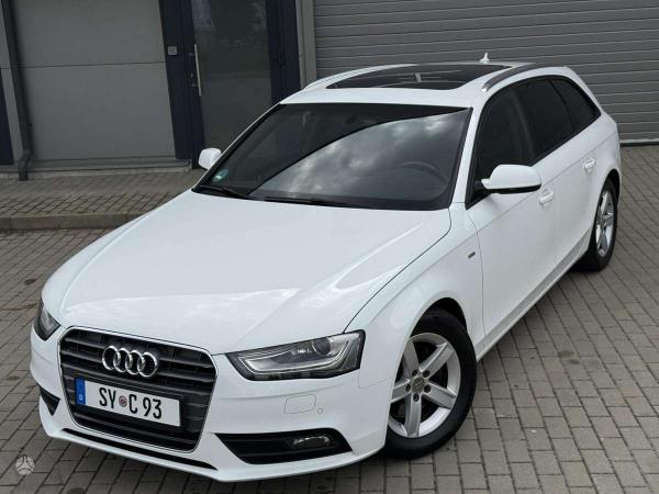 White Audi A4 2013 in Klaipeda, with an engine capacity of 1.97 L and mileage of 231 thousand km for 7999 €, photo 9 on AUTOMOTO.COM.LV