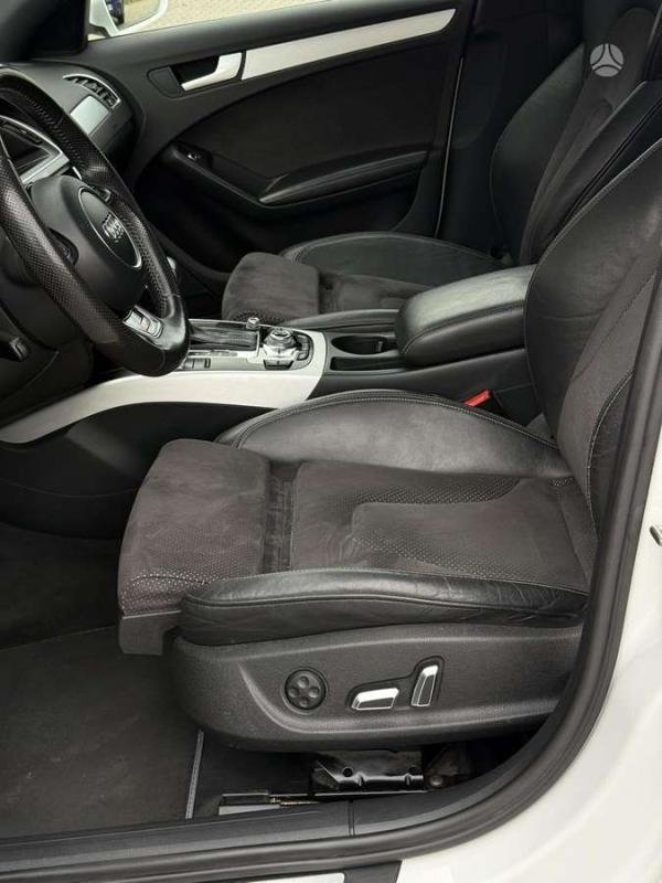 White Audi A4 2013 in Klaipeda, with an engine capacity of 1.97 L and mileage of 231 thousand km for 7999 €, photo 10 on AUTOMOTO.COM.LV