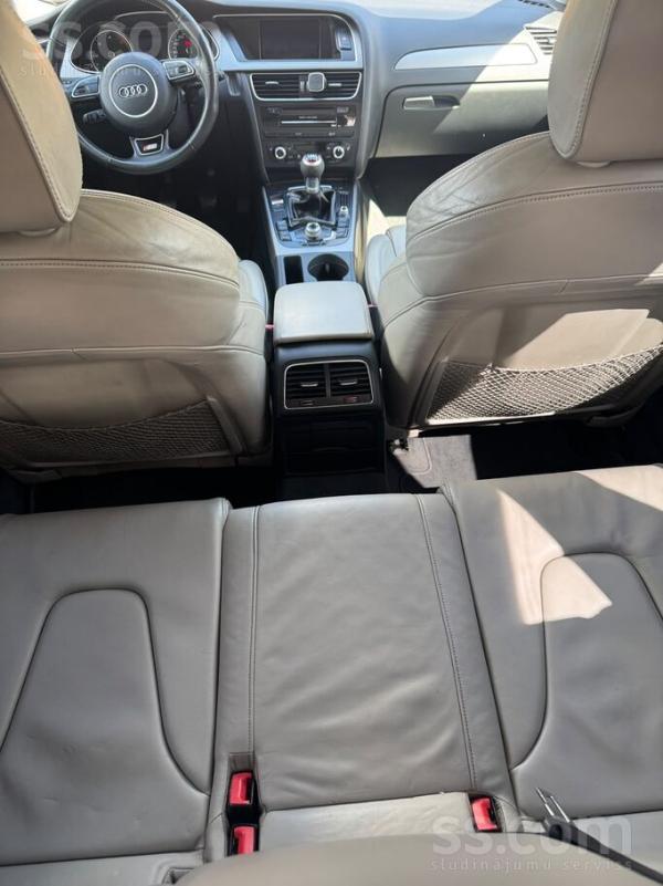 White Audi A4 2013 in Jelgava, with an engine capacity of 2.00 L and mileage of 398 thousand km for 5500 €, photo 7 on AUTOMOTO.COM.LV