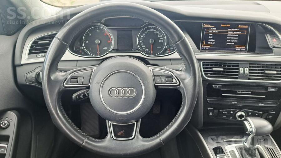 Balts Audi A4 2013 Rīga, ar dzinēja tilpumu 2.00 L un nobraukumu 198 tūkst. km par 8500 €, foto 12 vietnē AUTOMOTO.COM.LV