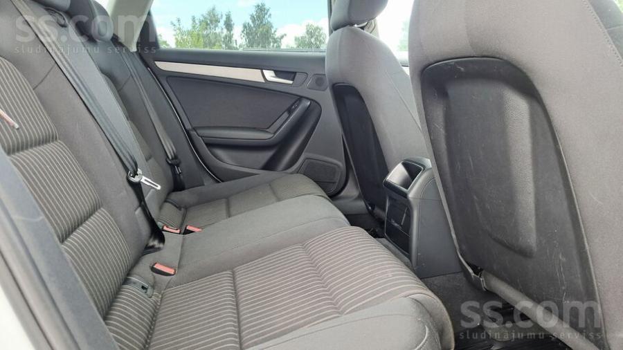Balts Audi A4 2013 Rīga, ar dzinēja tilpumu 2.00 L un nobraukumu 198 tūkst. km par 8500 €, foto 17 vietnē AUTOMOTO.COM.LV