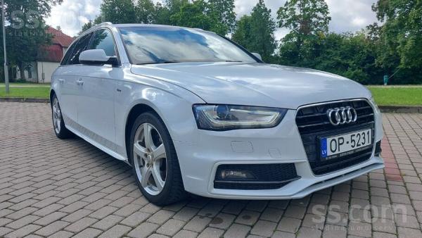 White Audi A4 2013 in Aluksne, with an engine capacity of 1.80 L and mileage of 0 thousand km for 6950 €, photo 3 on AUTOMOTO.COM.LV