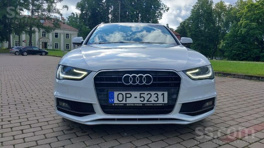 White Audi A4 2013 in Aluksne, with an engine capacity of 1.80 L and mileage of 0 thousand km for 6950 €, photo 5 on AUTOMOTO.COM.LV