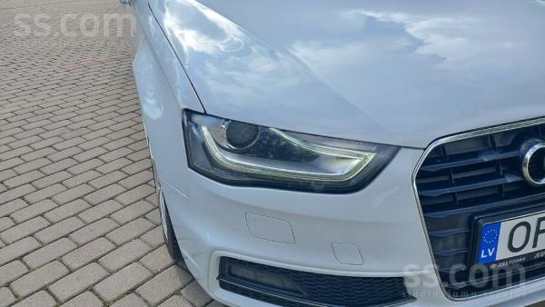 White Audi A4 2013 in Aluksne, with an engine capacity of 1.80 L and mileage of 0 thousand km for 6950 €, photo 5 on AUTOMOTO.COM.LV