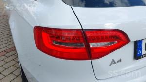 White Audi A4 2013 in Aluksne, with an engine capacity of 1.80 L and mileage of 0 thousand km for 6950 €, photo 13 on AUTOMOTO.COM.LV