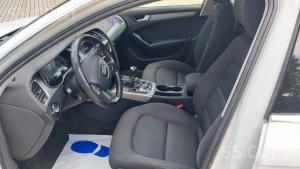 White Audi A4 2013 in Aluksne, with an engine capacity of 1.80 L and mileage of 0 thousand km for 6950 €, photo 21 on AUTOMOTO.COM.LV