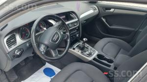 White Audi A4 2013 in Aluksne, with an engine capacity of 1.80 L and mileage of 0 thousand km for 6950 €, photo 22 on AUTOMOTO.COM.LV