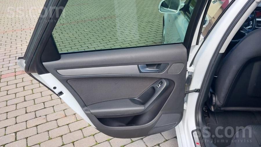White Audi A4 2013 in Aluksne, with an engine capacity of 1.80 L and mileage of 0 thousand km for 6950 €, photo 30 on AUTOMOTO.COM.LV