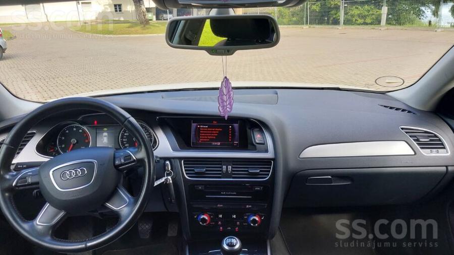 White Audi A4 2013 in Aluksne, with an engine capacity of 1.80 L and mileage of 0 thousand km for 6950 €, photo 32 on AUTOMOTO.COM.LV