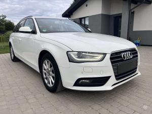 White Audi A4 2013 in Kaunas, with an engine capacity of 2.00 L and mileage of 277 thousand km for 5999 €, photo 4 on AUTOMOTO.COM.LV