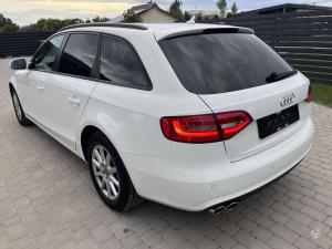 White Audi A4 2013 in Kaunas, with an engine capacity of 2.00 L and mileage of 277 thousand km for 5999 €, photo 5 on AUTOMOTO.COM.LV