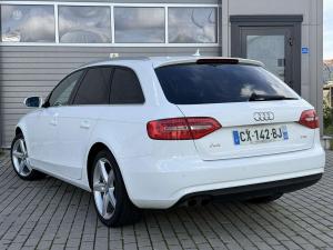 White Audi A4 2013 in Klaipeda, with an engine capacity of 1.97 L and mileage of 269 thousand km for 8650 €, photo 5 on AUTOMOTO.COM.LV