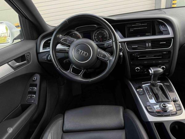 White Audi A4 2013 in Klaipeda, with an engine capacity of 1.97 L and mileage of 269 thousand km for 8650 €, photo 7 on AUTOMOTO.COM.LV