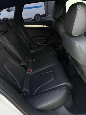 White Audi A4 2013 in Klaipeda, with an engine capacity of 1.97 L and mileage of 269 thousand km for 8650 €, photo 9 on AUTOMOTO.COM.LV