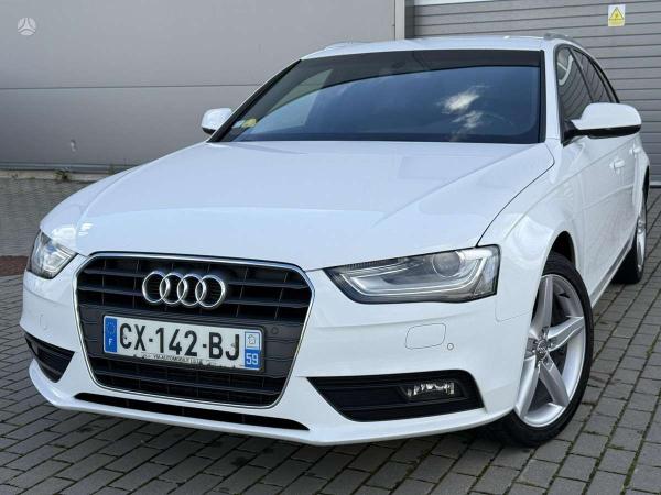 White Audi A4 2013 in Klaipeda, with an engine capacity of 1.97 L and mileage of 269 thousand km for 8650 €, photo 10 on AUTOMOTO.COM.LV