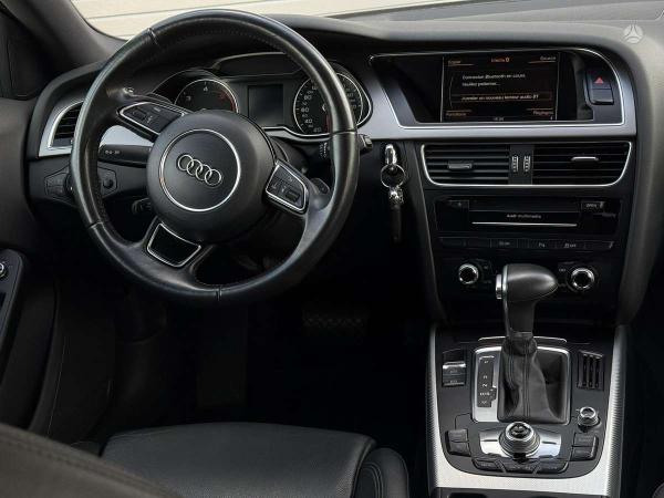 White Audi A4 2013 in Klaipeda, with an engine capacity of 1.97 L and mileage of 269 thousand km for 8650 €, photo 11 on AUTOMOTO.COM.LV