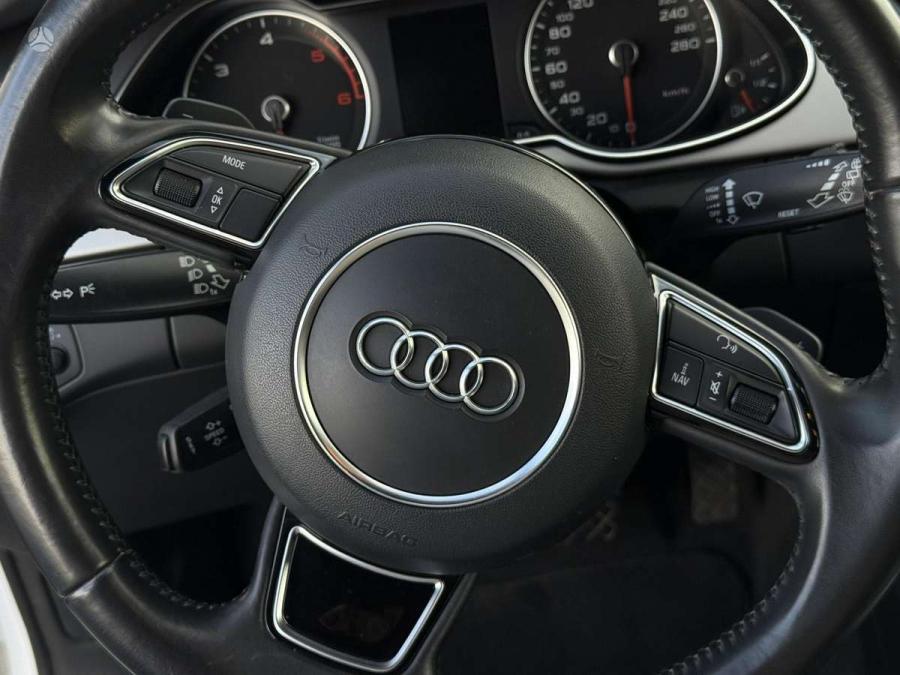 White Audi A4 2013 in Klaipeda, with an engine capacity of 1.97 L and mileage of 269 thousand km for 8650 €, photo 17 on AUTOMOTO.COM.LV