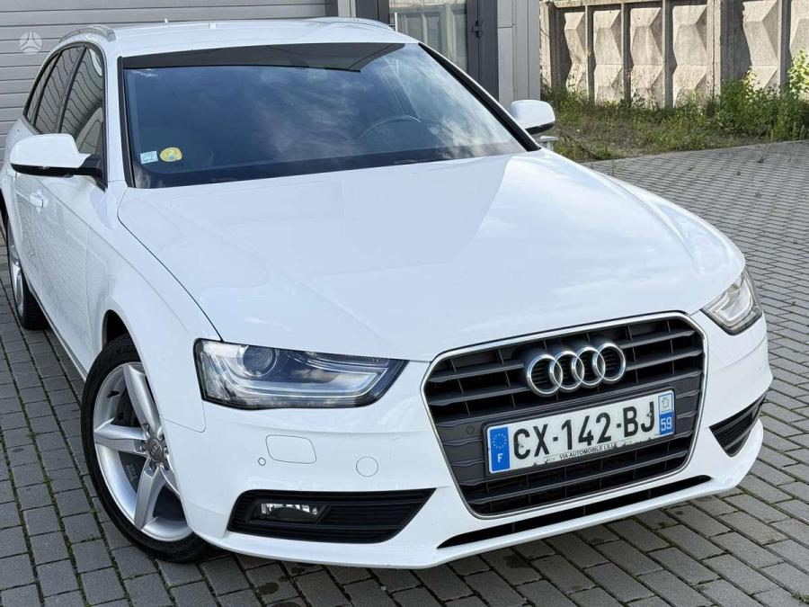White Audi A4 2013 in Klaipeda, with an engine capacity of 1.97 L and mileage of 269 thousand km for 8650 €, photo 21 on AUTOMOTO.COM.LV