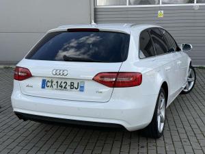White Audi A4 2013 in Klaipeda, with an engine capacity of 1.97 L and mileage of 269 thousand km for 8650 €, photo 26 on AUTOMOTO.COM.LV