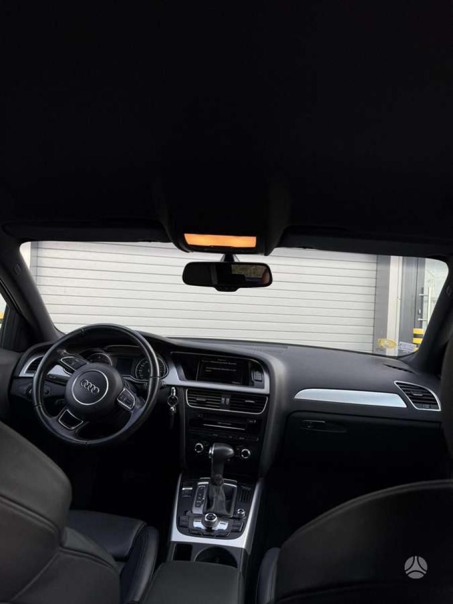 White Audi A4 2013 in Klaipeda, with an engine capacity of 1.97 L and mileage of 269 thousand km for 8650 €, photo 30 on AUTOMOTO.COM.LV