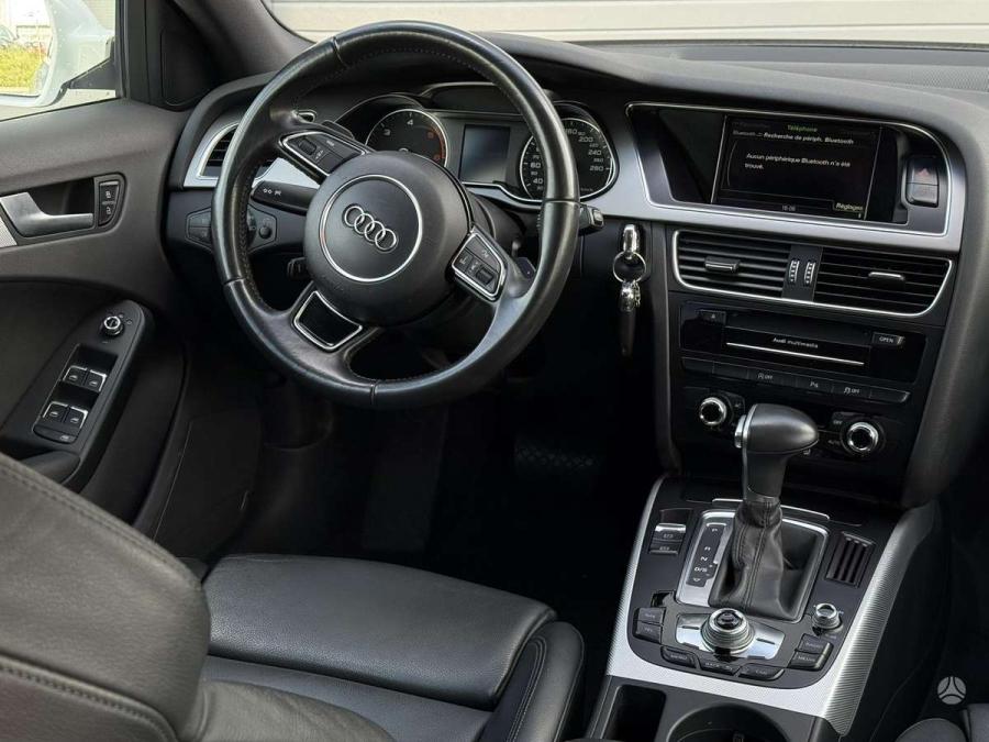 White Audi A4 2013 in Klaipeda, with an engine capacity of 1.97 L and mileage of 269 thousand km for 8650 €, photo 31 on AUTOMOTO.COM.LV
